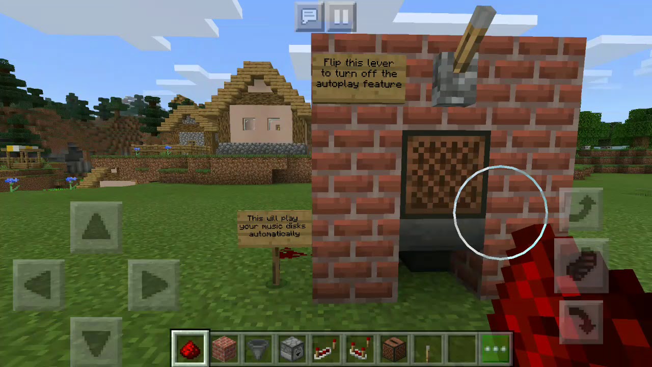 Minecraft Redstone Tutorial: Automatic Music Player - YouTube