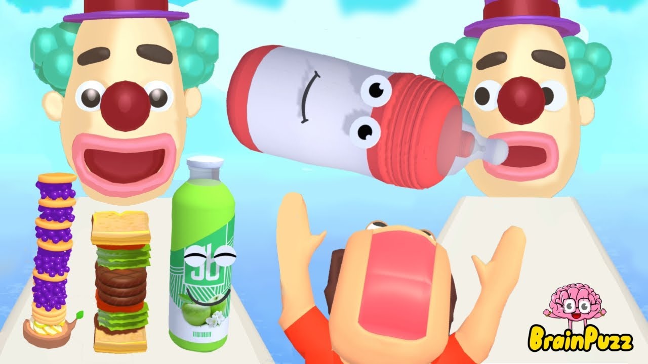 Sandwich Runner | Pancake Run | Juice Run SPEEDRUN CHALLENGE - New MAX ...