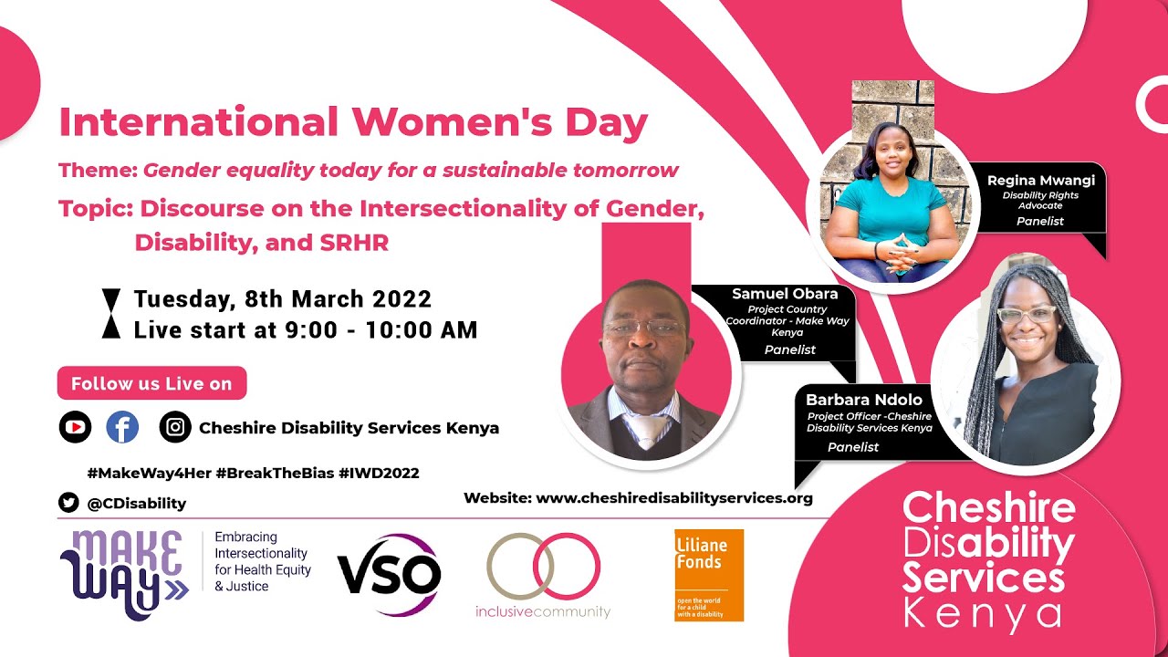 Topic: Discourse on the Intersectionality of Gender, Disability, and ...