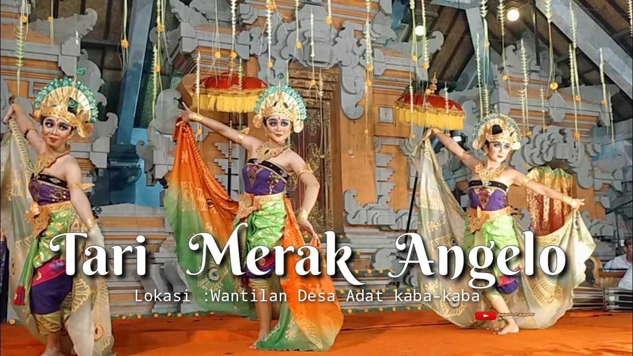 Tari Merak Angelo // ring Wantilan Desa Adat Kaba-kaba - YouTube