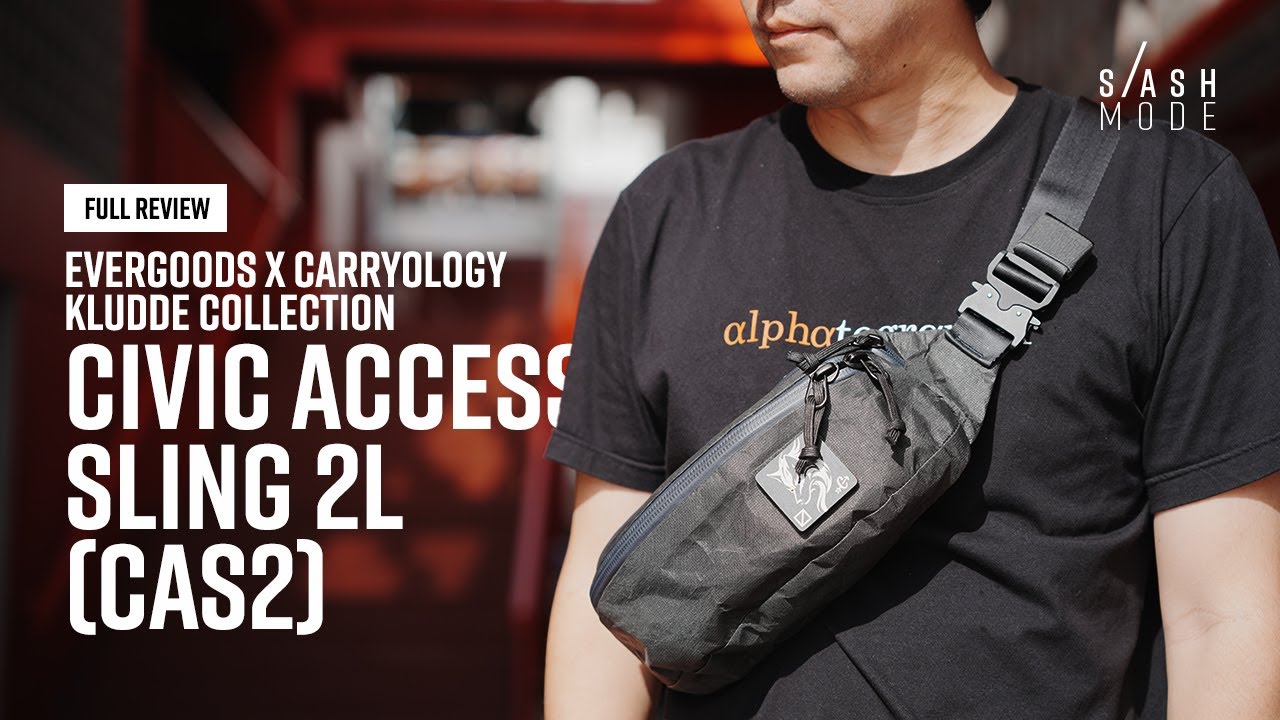 EVERGOODS x Carryology Kludde Collection CIVIC Access Sling 2L (CAS2 ...