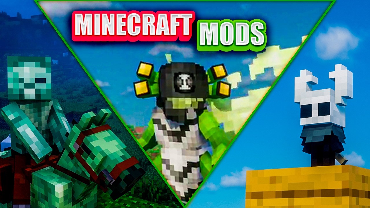 Los 12 MEJORES MODS de MINECRAFT que NO TE PUEDEN FALTAR 😋 - YouTube