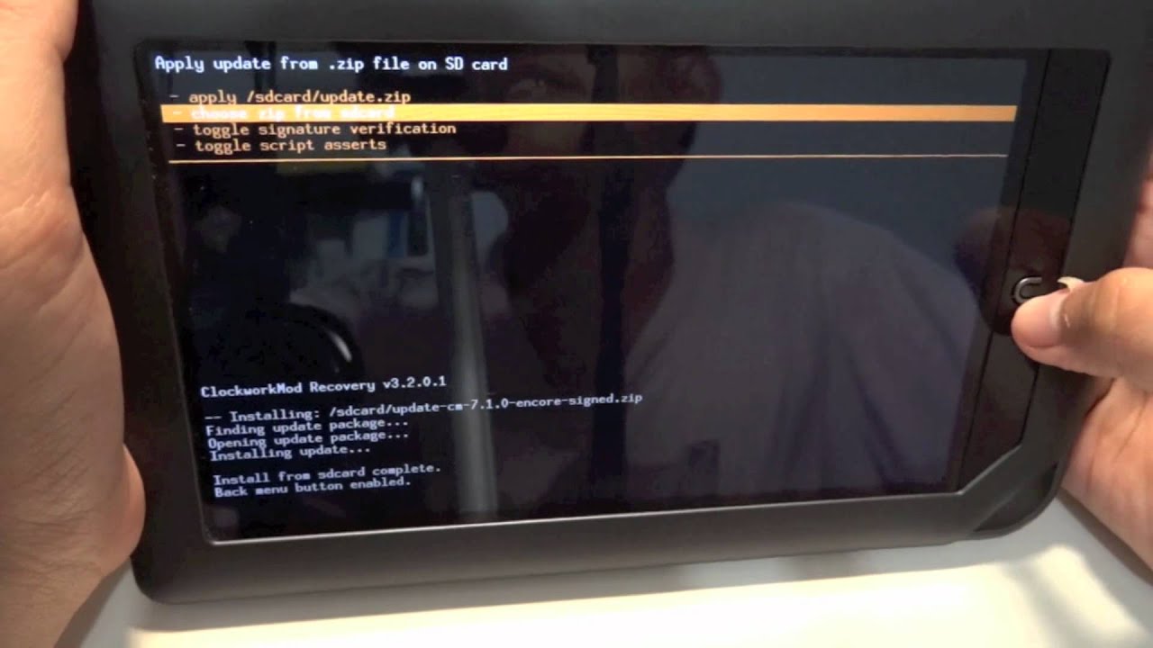How to root nook color and run android on it - YouTube