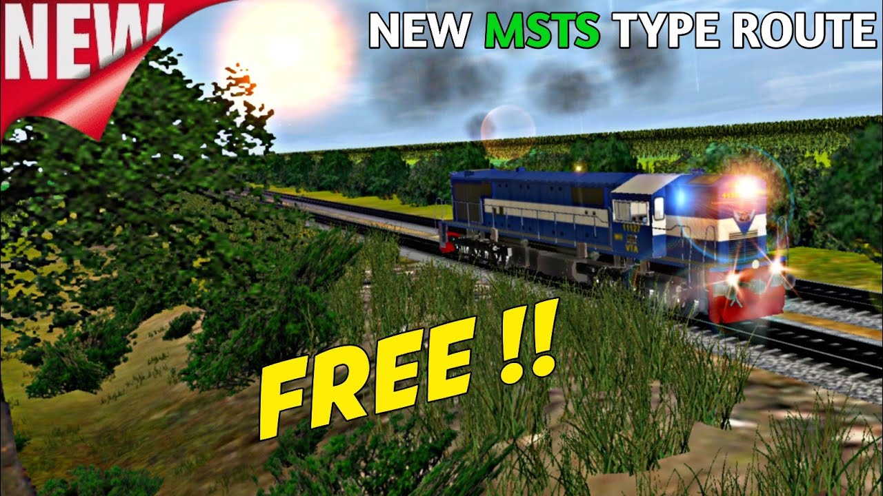 💝DOWNLOAD NEW FREE ROUTE FOR TRAINZ SIMULATOR (LIKE MSTS)😃 - YouTube