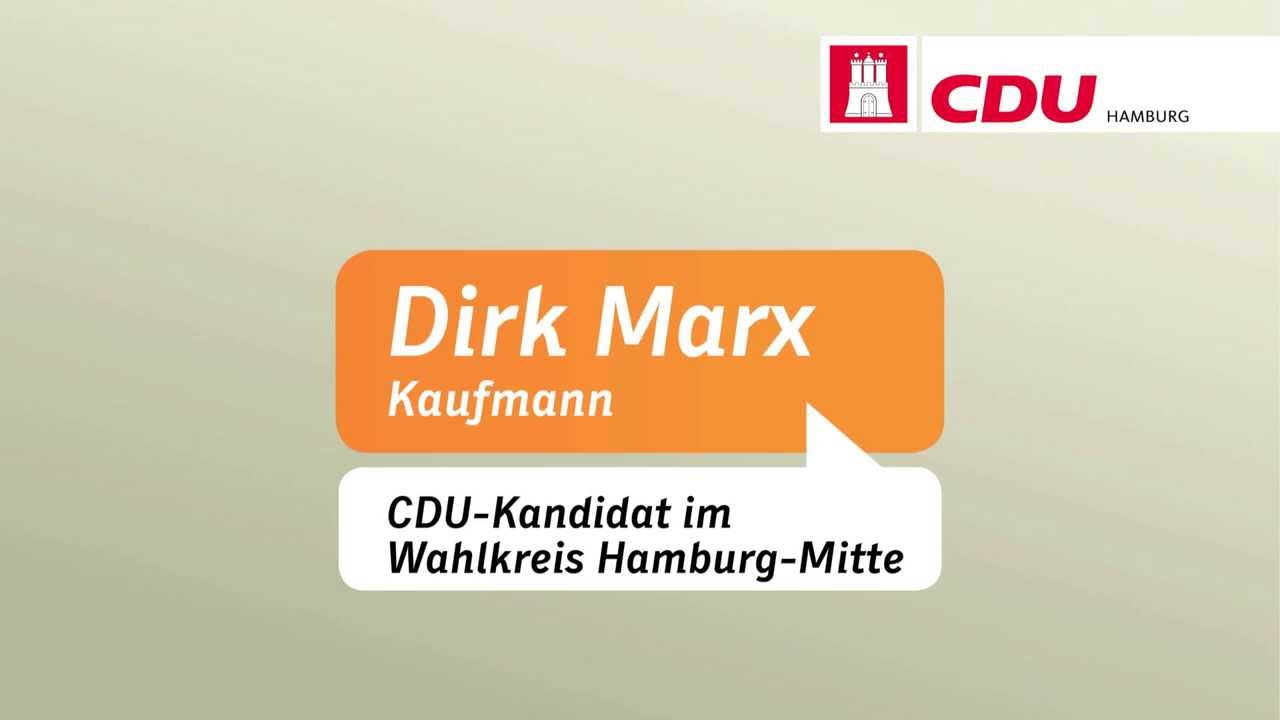 Wahlkampfvideo Dirk Marx - (Kandidat im Bundestagswahlkreis Hamburg-Mitte) - YouTube