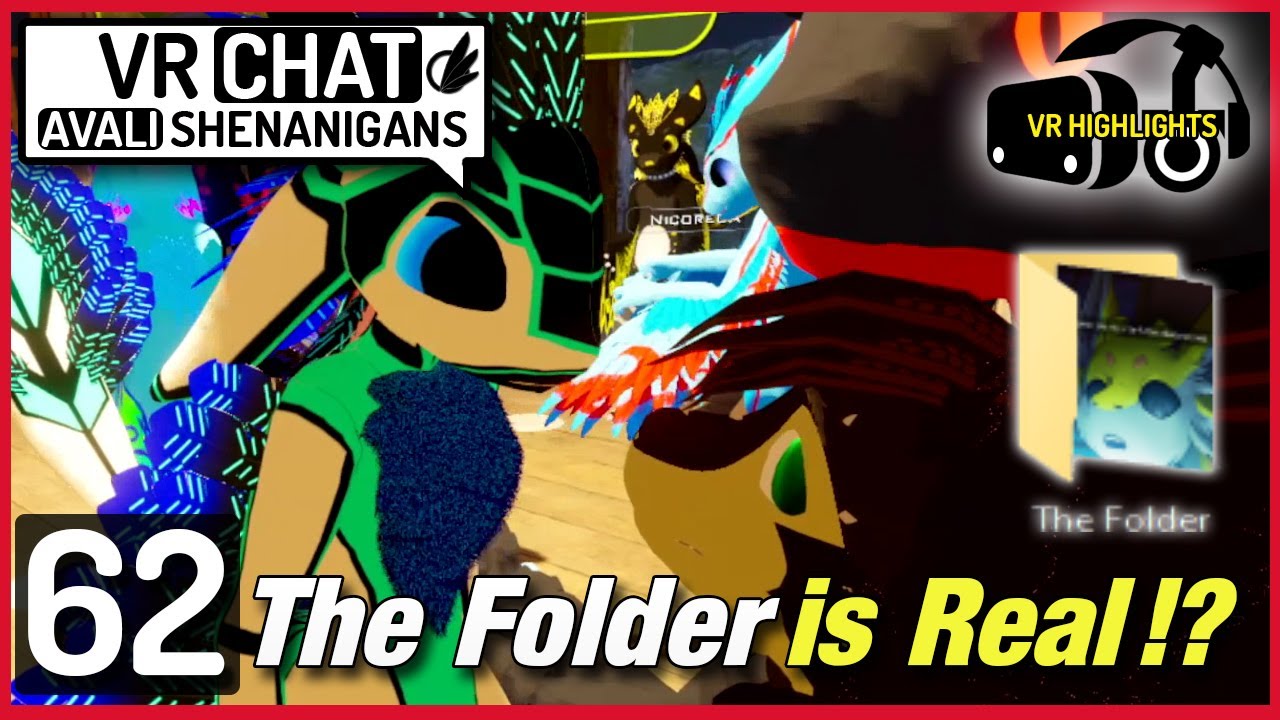 VRChat | Avali Shenanigans | Ep.62 | The Folder is Real!? - YouTube