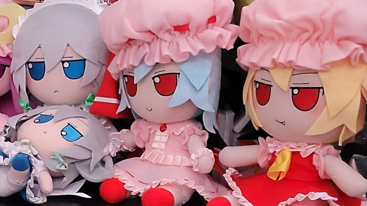 Fumo Sakuya V1.5, Fumo Remilia V1.5, and Fumo Flandre V1.5 Unboxing (8/ ...