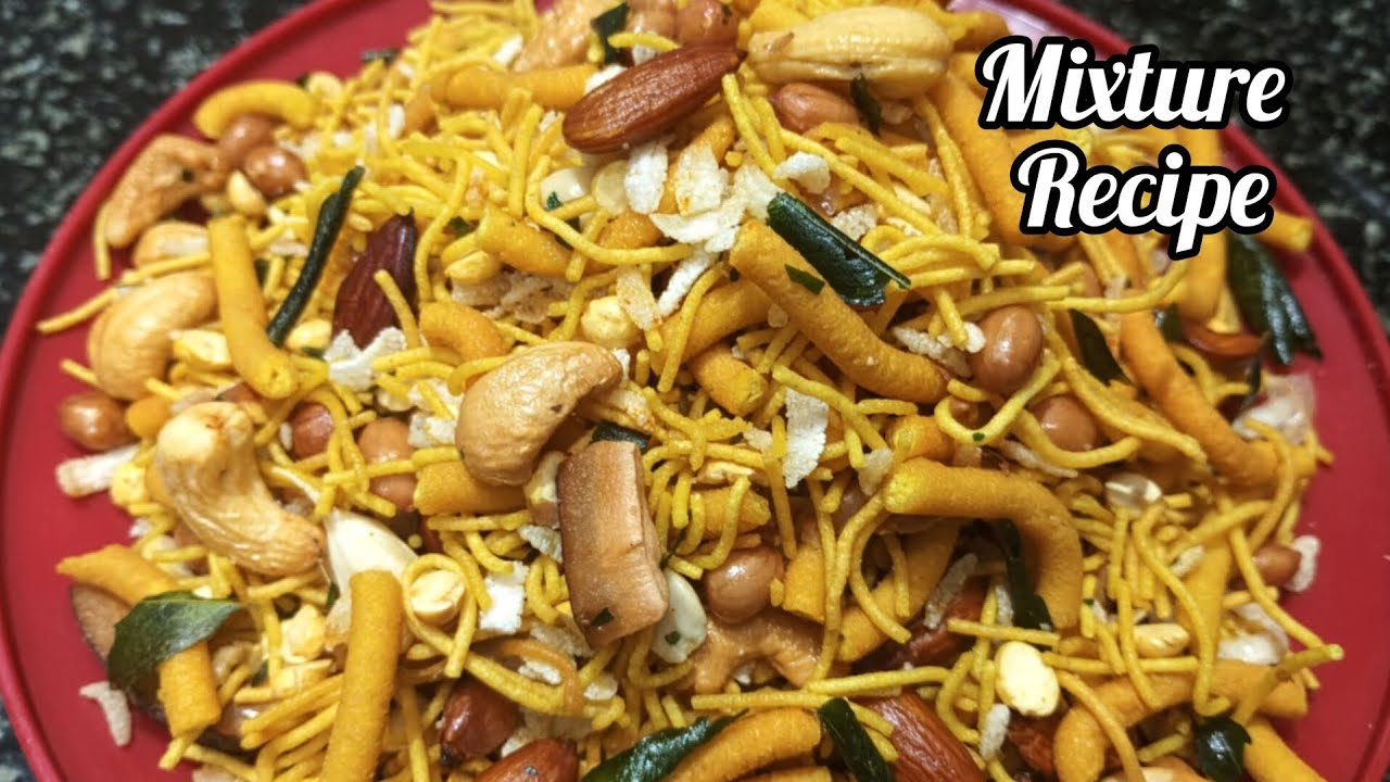 ಬೇಕರಿಗಳಲ್ಲಿ ಸಿಗುವಂತ ಖಾರ Mixture ರೆಸಿಪಿ / Mixture Recipe In Kannada ...