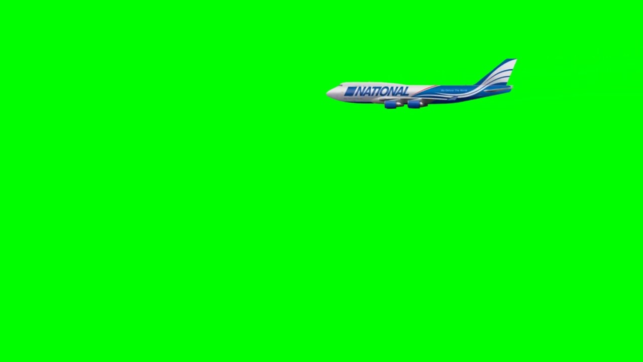 FLAYING AIRPLANE GREEN SCREEN — FREE GREEN SCREEN EFFECT - YouTube
