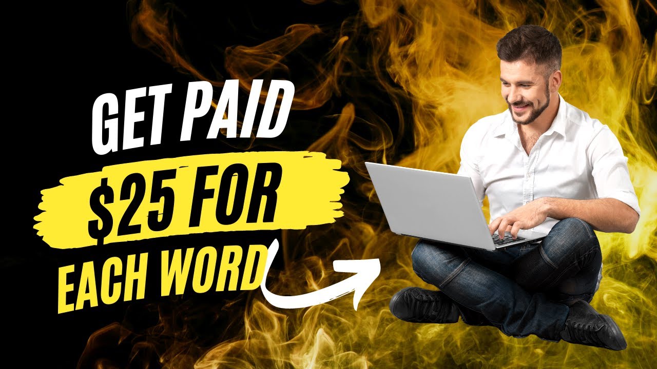Get PAID $25 for EACH word JUST BY TYPING (Make Money Online 2022 ...