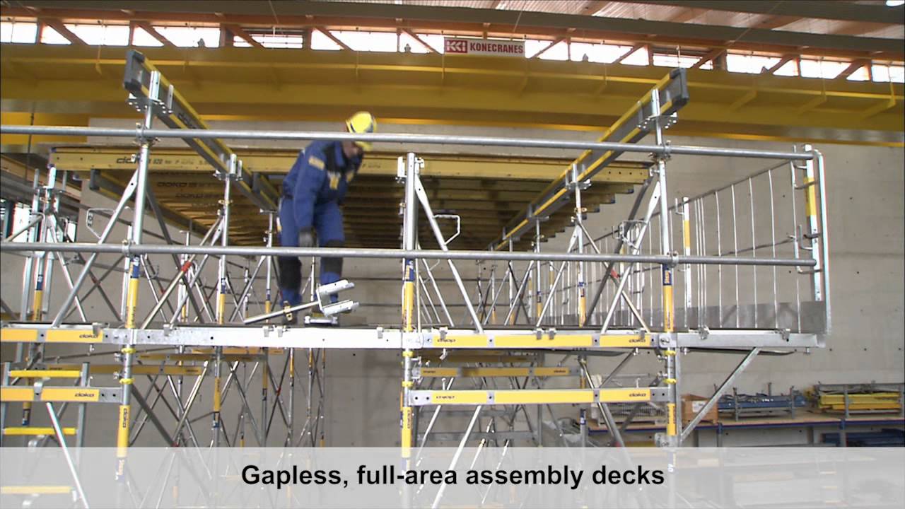 Load-bearing tower Staxo 40 - Gapless, full-area assembly decks [EN ...