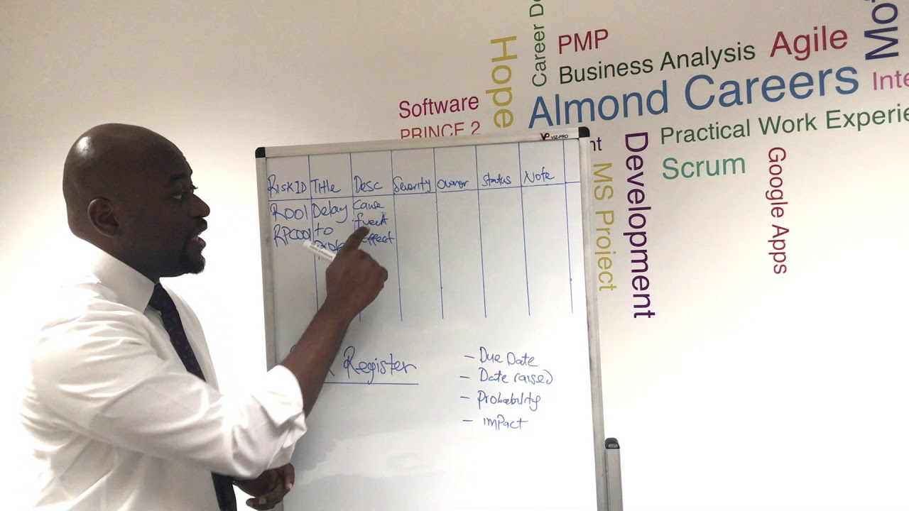How to Produce a Risk Register - Almond Careers - YouTube