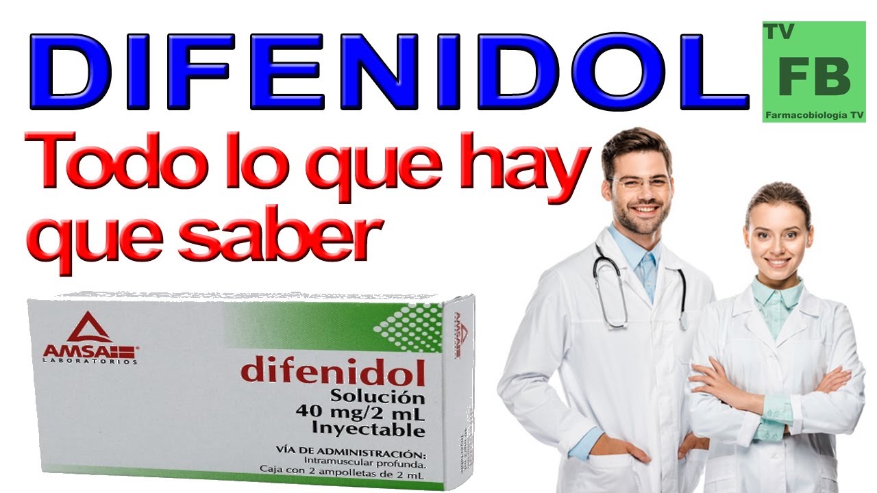DIFENIDOL, Para qué Sirve, Cómo se toma y todo lo que hay que saber ¡Es ...