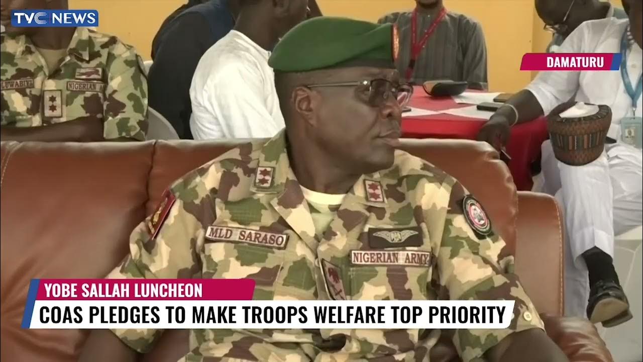 Chief Of Army Staff Pledges To Make Troops Welfare Top Priority - YouTube