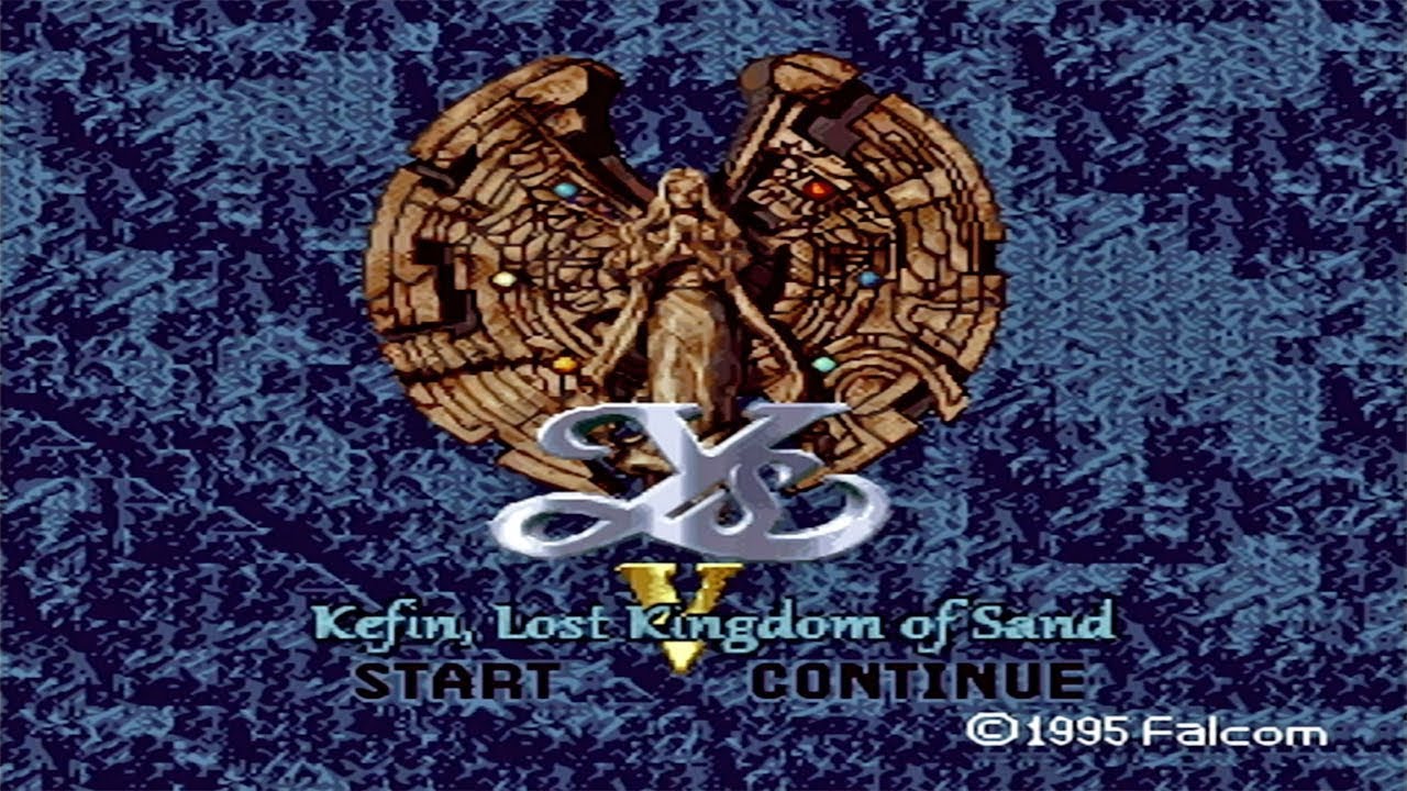 Ys V: Kefin The Lost City of Sand - English Intro (1080p 60fps) - YouTube