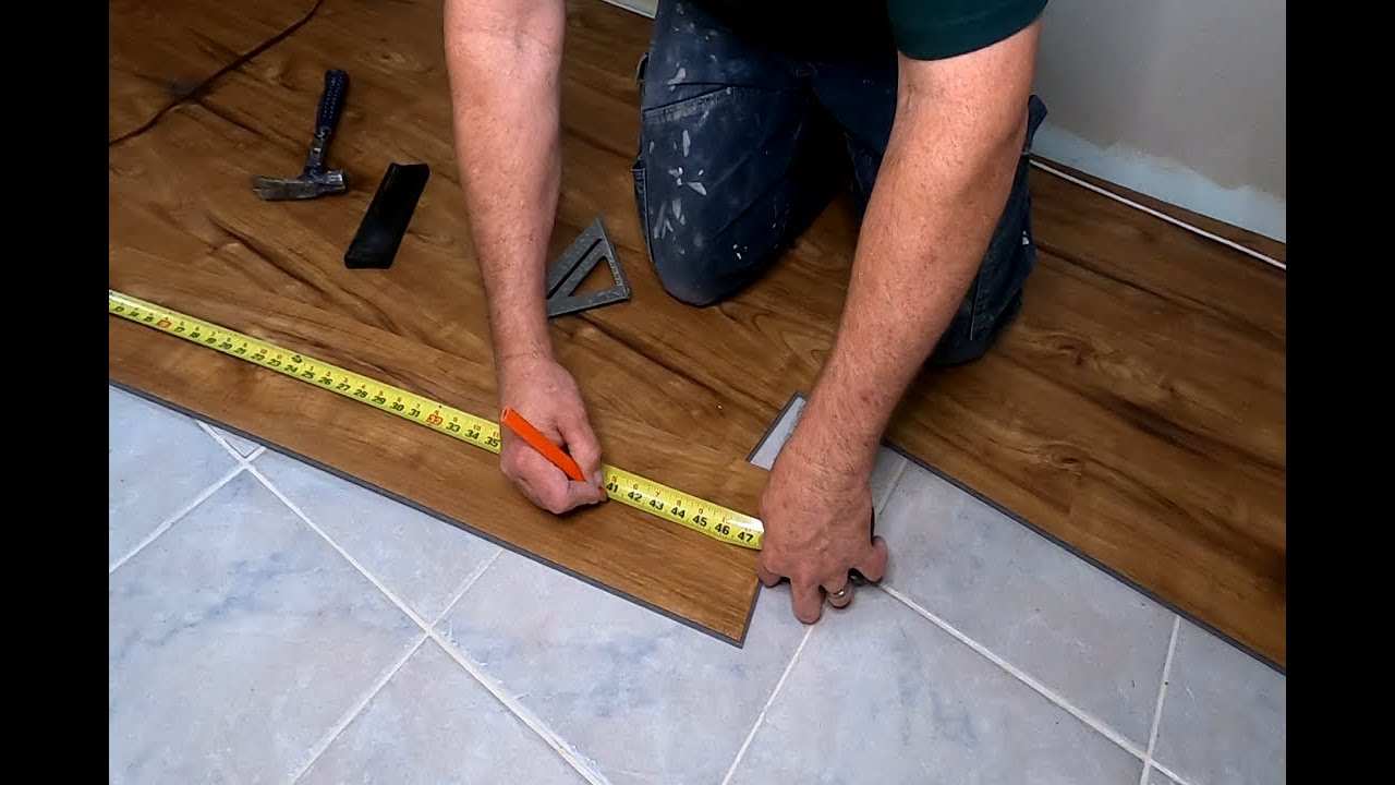 How to Install Vinyl Flooring | Show Me Construction - YouTube