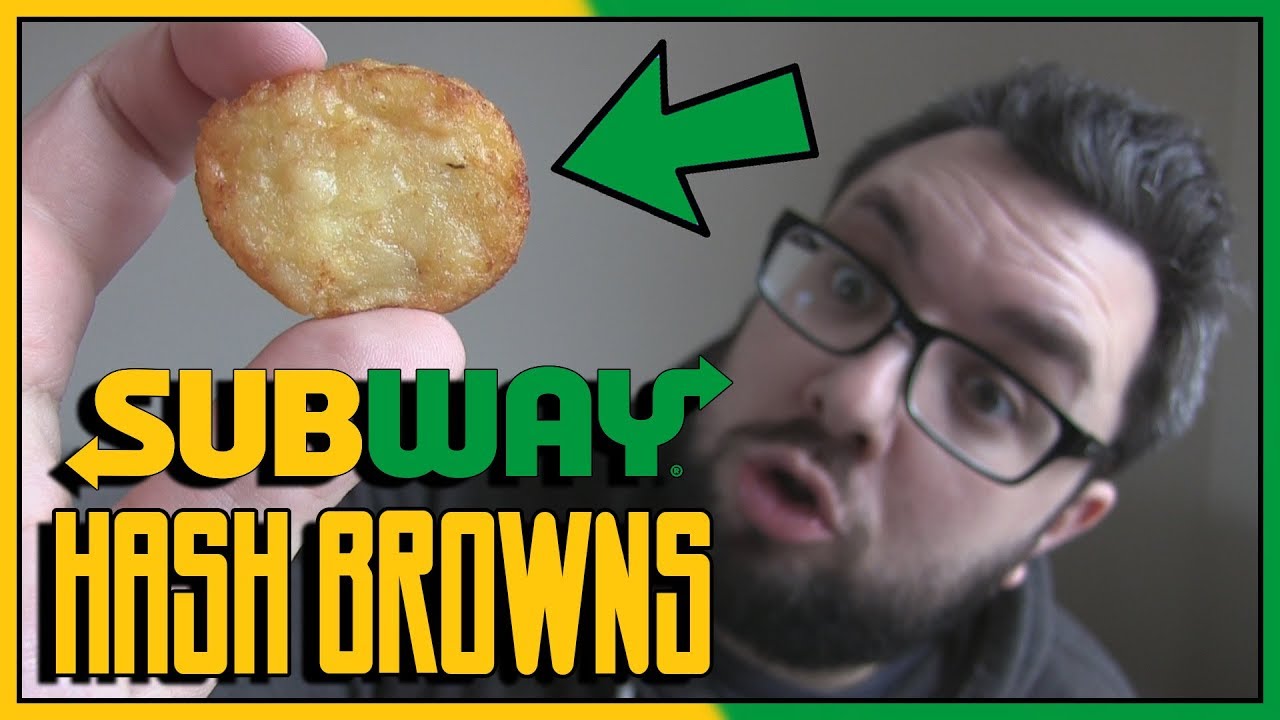 Subway Hash Browns Review - YouTube