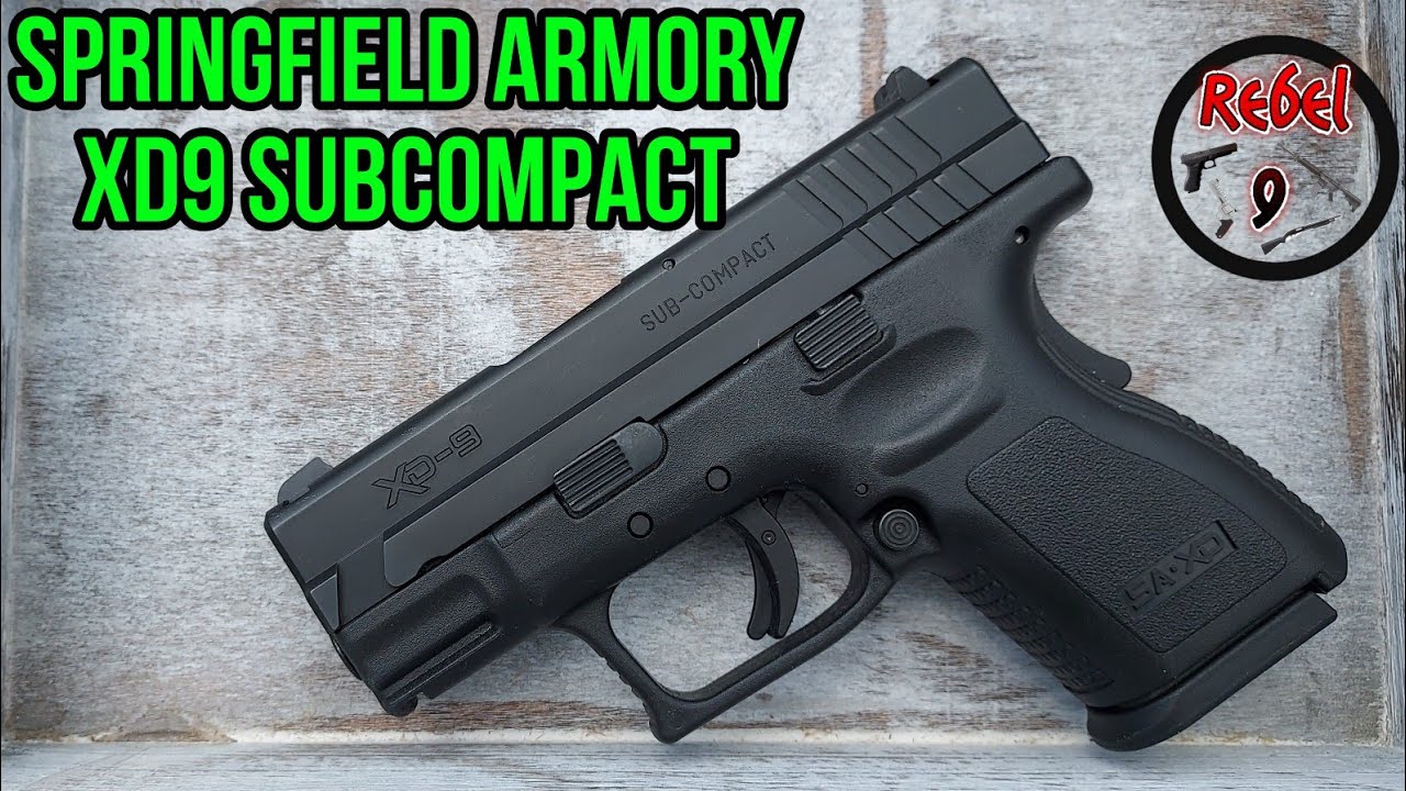 Springfield Armory XD9 subcompact Review - YouTube