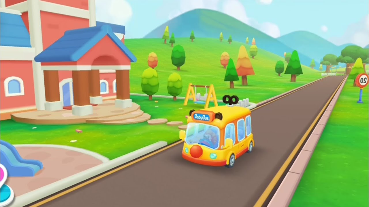 new Video baby school bus kids for gaming video - YouTube