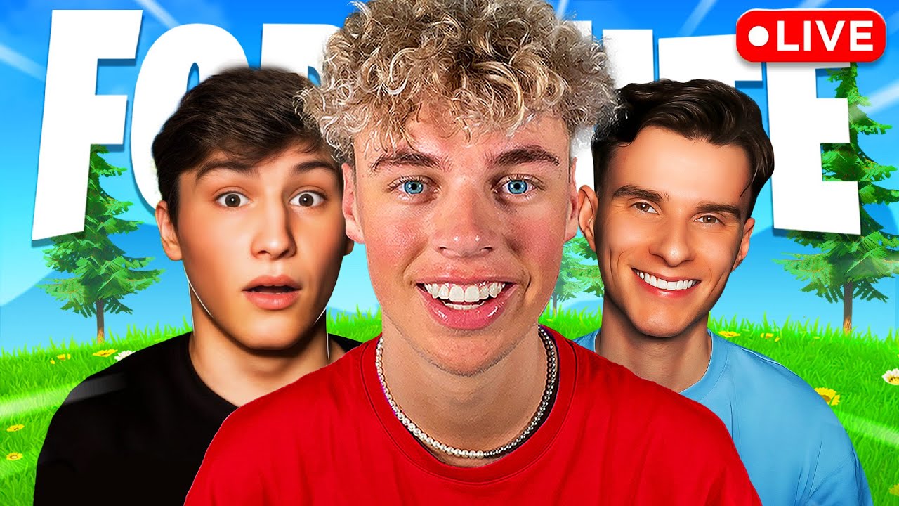 🔴FORTNITE AUFNAHMEN mit Alvi, Jonzy & Co! - YouTube