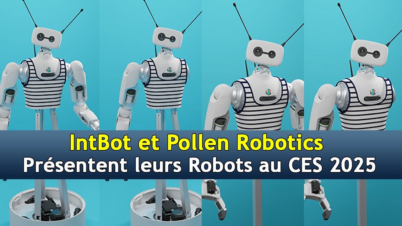 IntBot et Pollen Robotics Présentent leurs Robots au CES 2025 | DRM ...