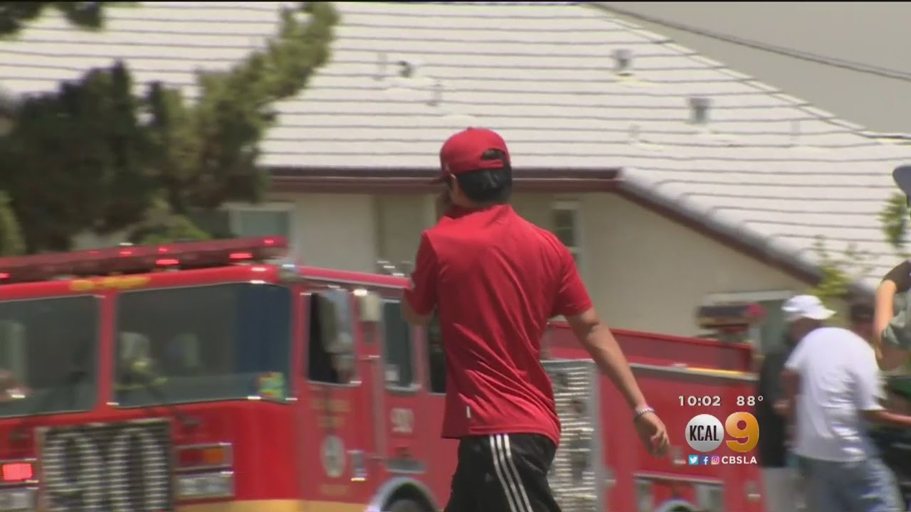 Hundreds Of Homes Evacuated In Duarte As Fire Approaches - YouTube