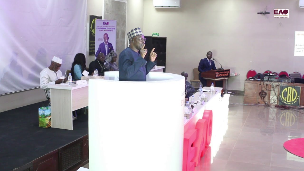 EAO - Discours - Assane GUEYE - De la 56ème Promo - YouTube