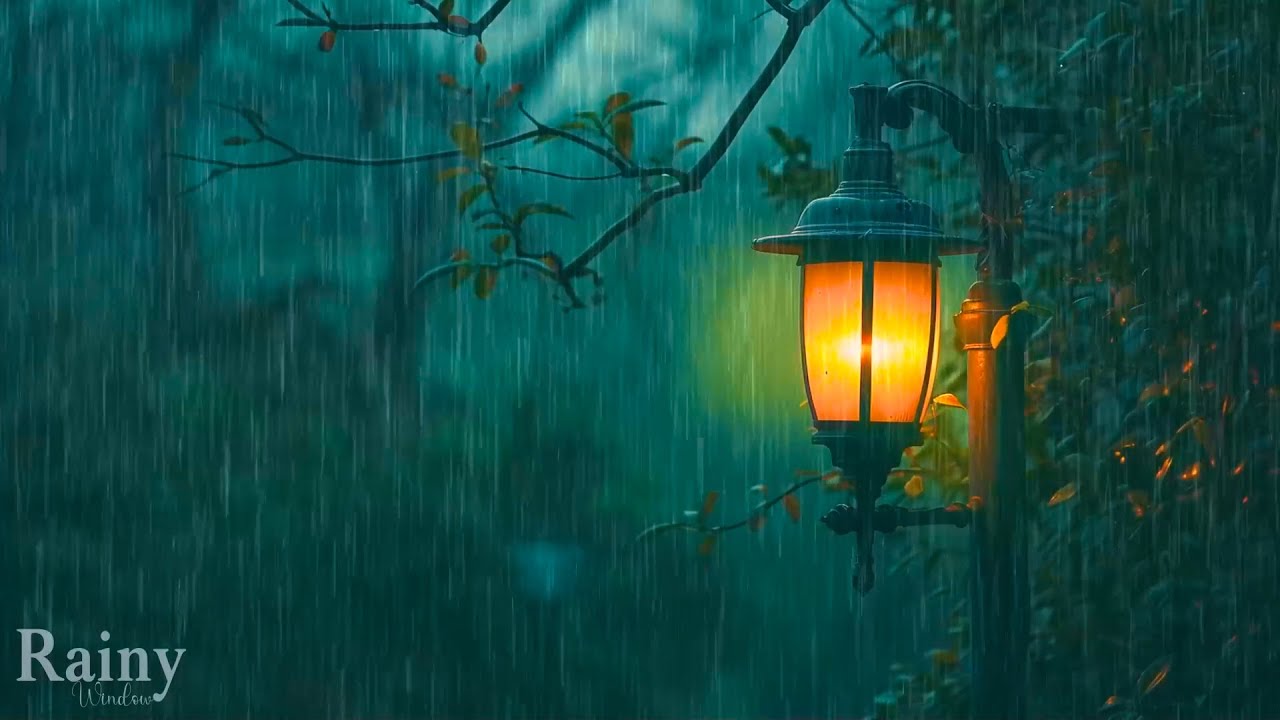 Rain Sounds With Thunder for Sleeping ⛈ White Noise ASMR to Eliminate ...