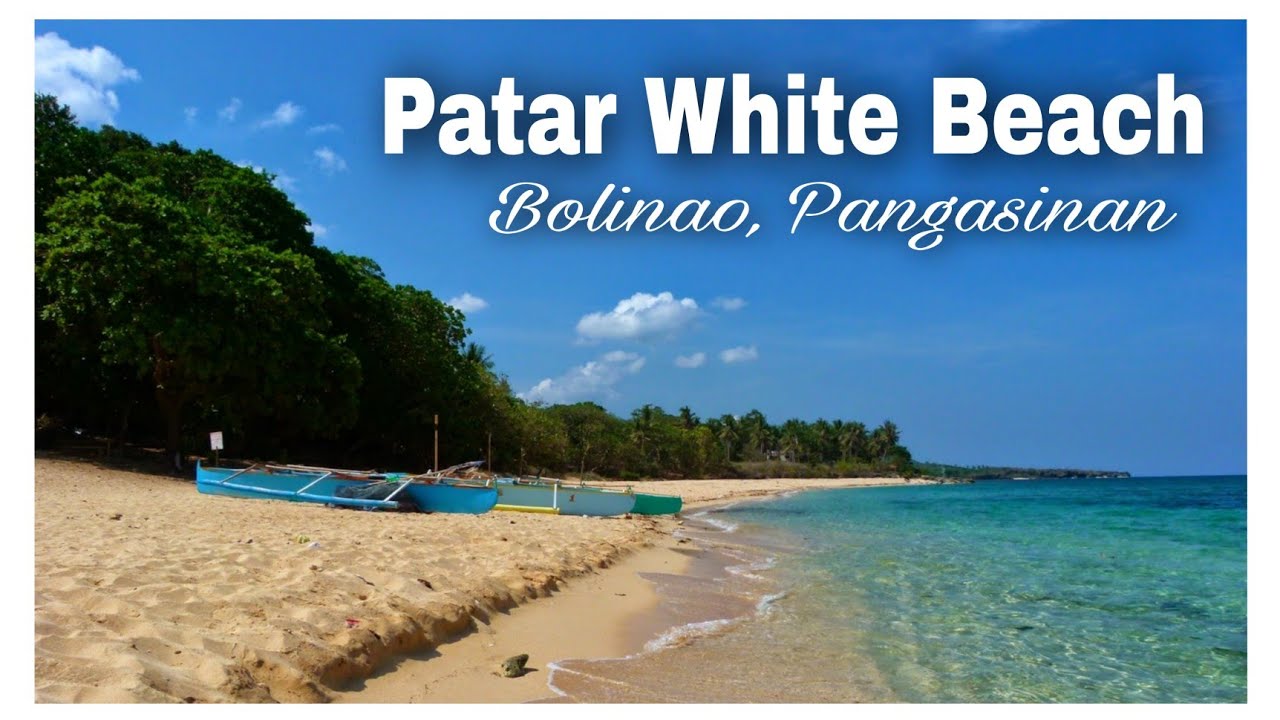 Patar White Beach Bolinao Pangasinan |White Sand Beach #pangasinan # ...