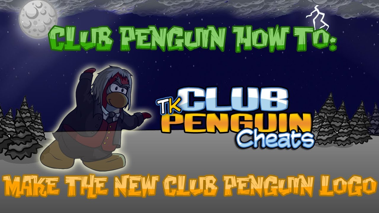 How to Make the NEW Club Penguin Logo (in Photoshop) Graphic Tutorial ...