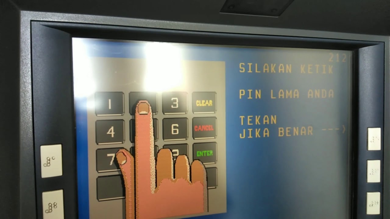 Cara mengganti pin atm bni cepat dan mudah - YouTube