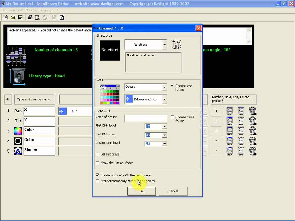 Tutorial: Ryger DMX - pt 6 - Programming made easy - Creating a new fixture profile - Daslight ...