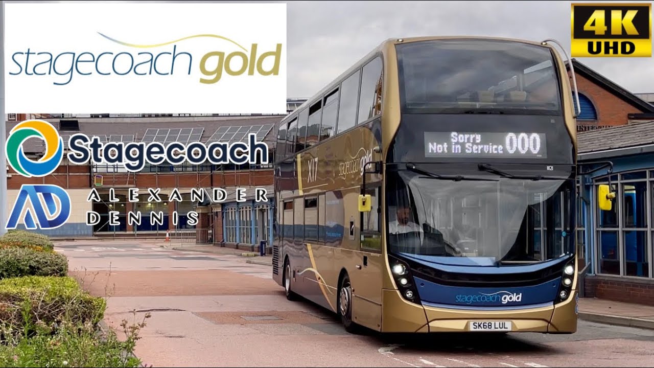 [Stagecoach Gold: X17 Matlock to Barnsley via Chesterfield & Sheffield] AlexanderDennis ...