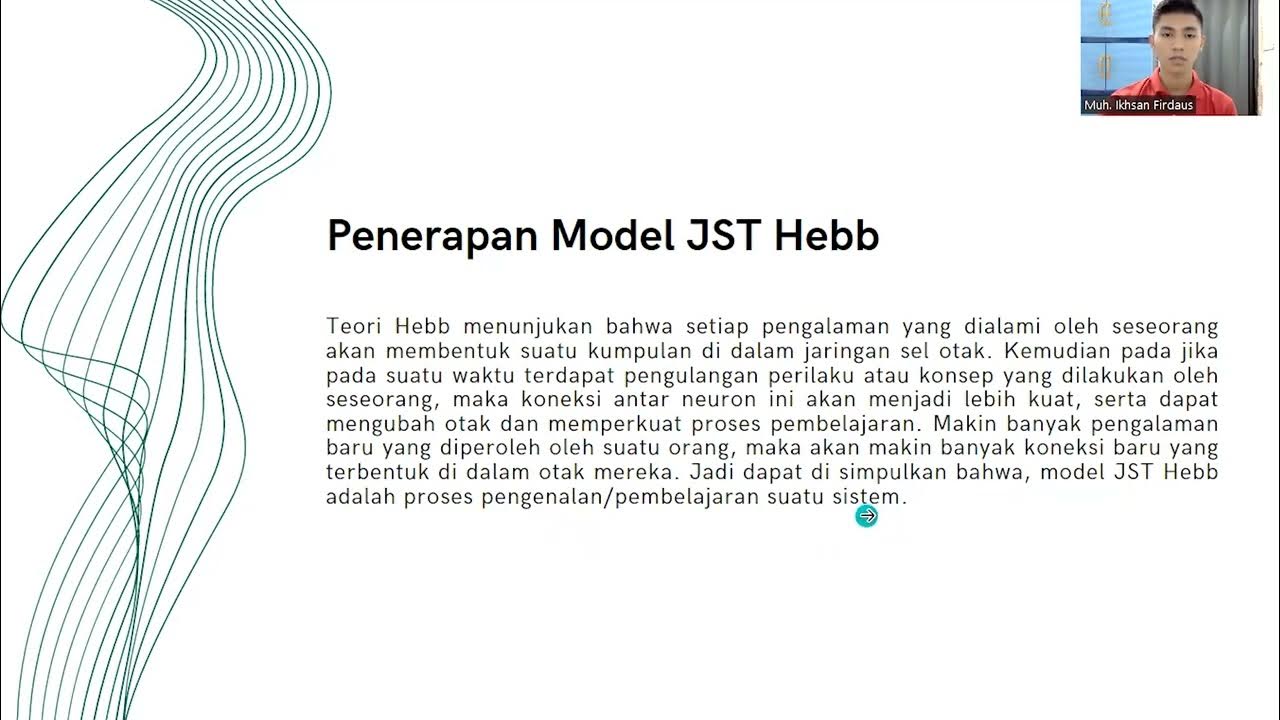 ANALISIS STUDI KASUS PENERAPAN MODEL JST HEBB,JST HOPFIELD, JST HAMMING ...