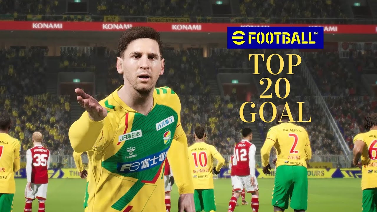 eFootball 2023 - TOP 20 POWER SHOT GOALS #efootbll - PC™ [4K60] - YouTube