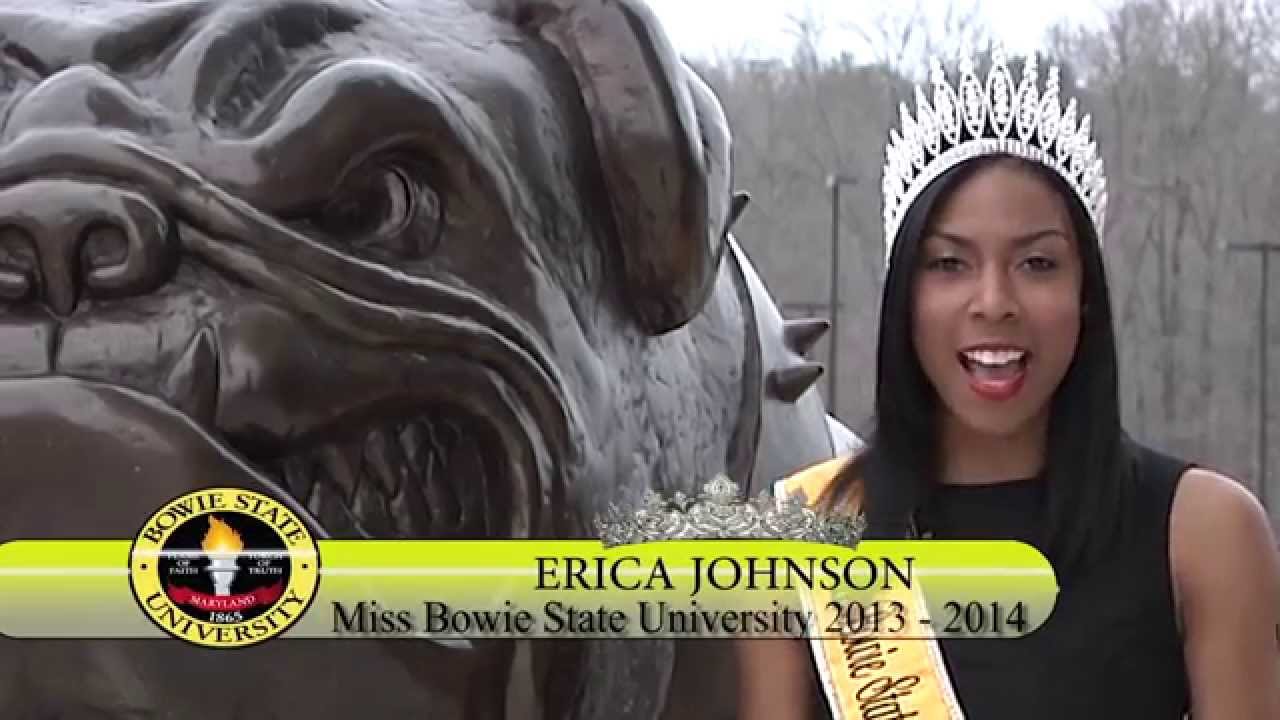 Erica Johnson - Miss Bowie State University for Ebony Campus Queen 2014 ...