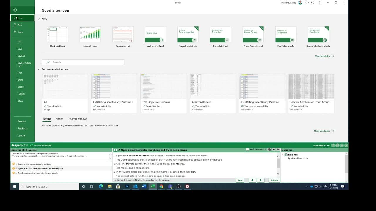 Excel Expert Lesson 6 7 Configuring Security for Macros - YouTube