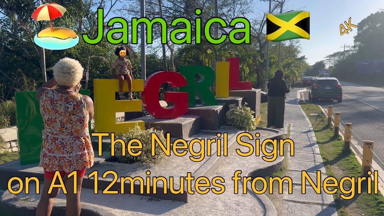 The Sign of Negril Jamaica: A Must-See Landmark 🇯🇲🏖️ ( @LetVisitWorld ...