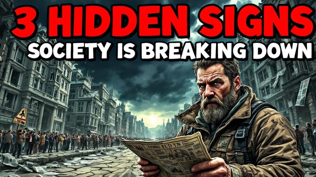 3 Hidden Signs Society Is Breaking Down - YouTube