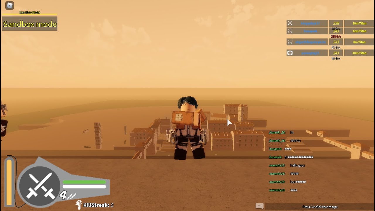Attack On Titan Downfall Roblox (new update) - YouTube