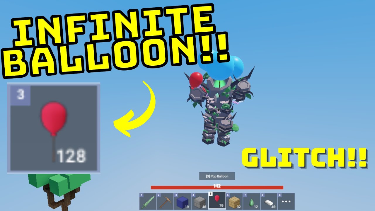 How To Get Infinite Balloons Glitch🎈!! Roblox Bed Wars (Still Works ...