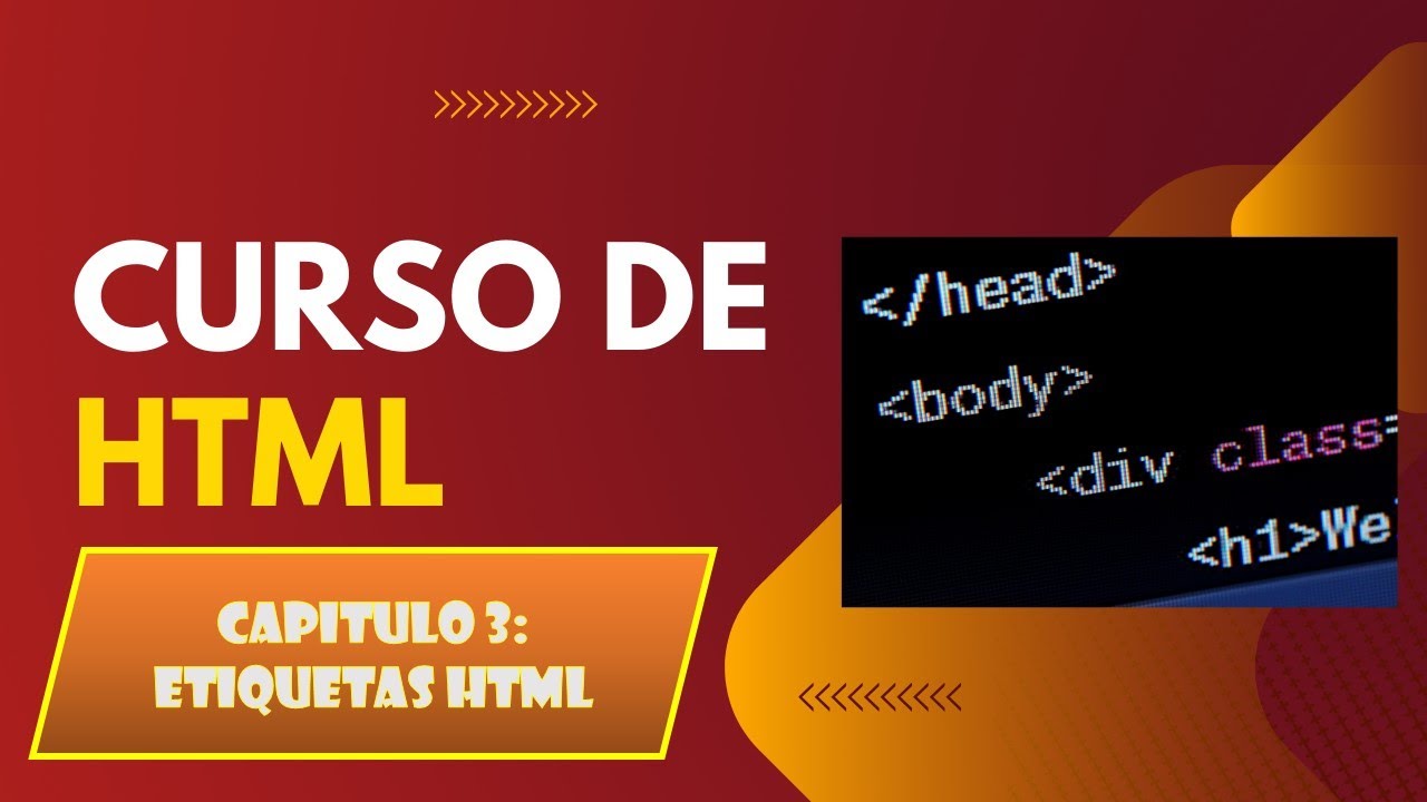 Curso de HTML - Capitulo 03 - Etiquetas HTML - YouTube