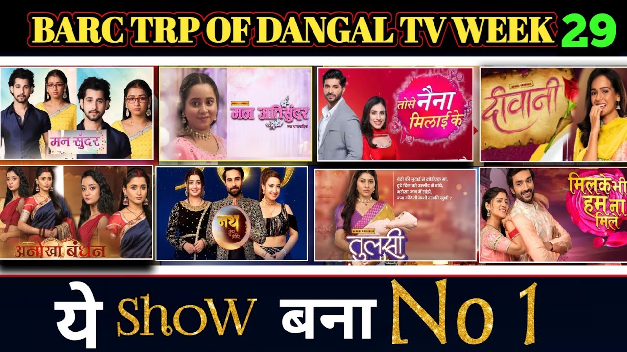 Dangal TV All Shows Barc Trp of This Week 29 (2024) | Barc Trp Of ...