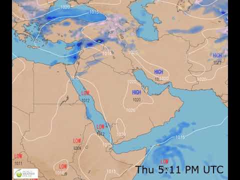 Middle East Weather Forecast HD: 20 Nov 2018 [Updated at 0600 hours UTC ...
