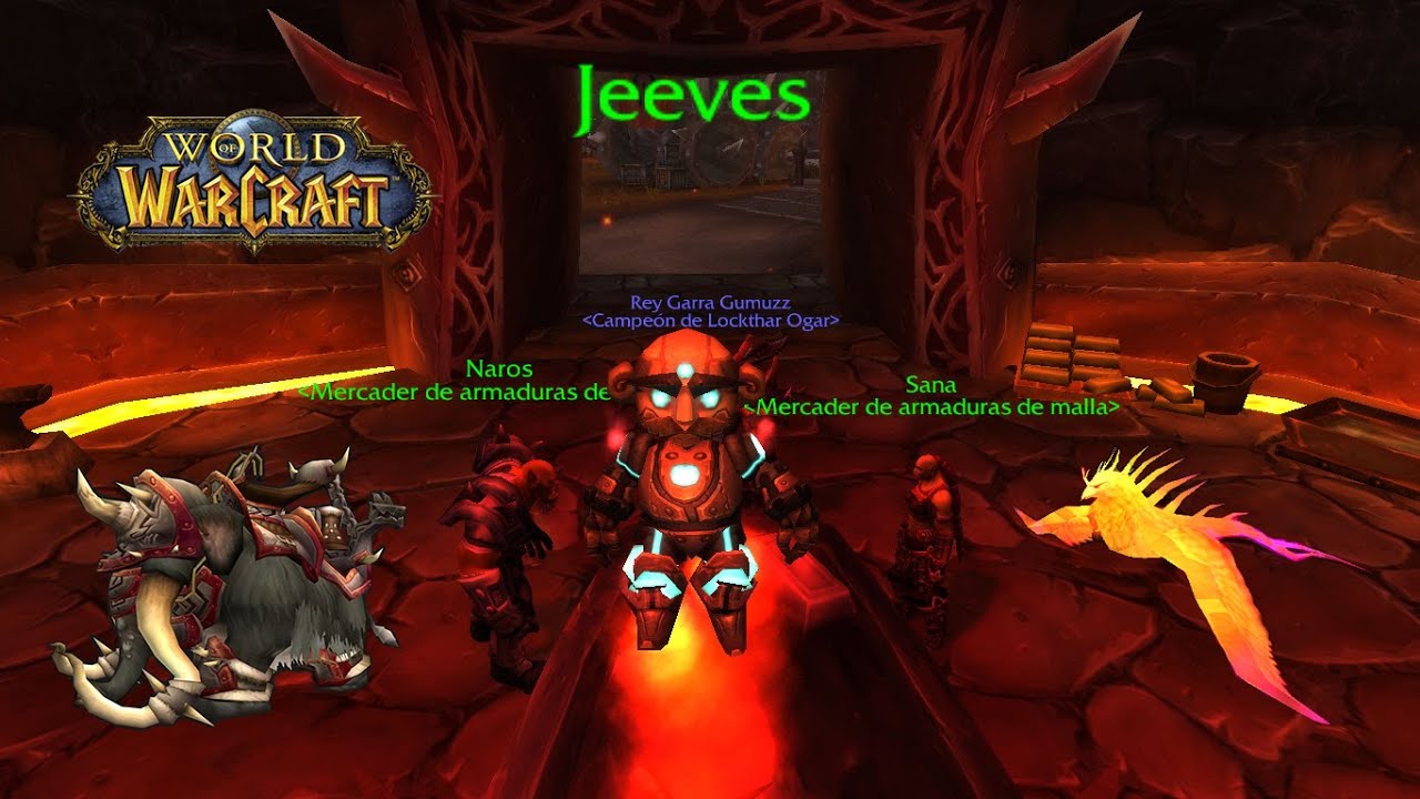 [WoW] Como hacer jeeves bien explicado + bonus: monturas - YouTube