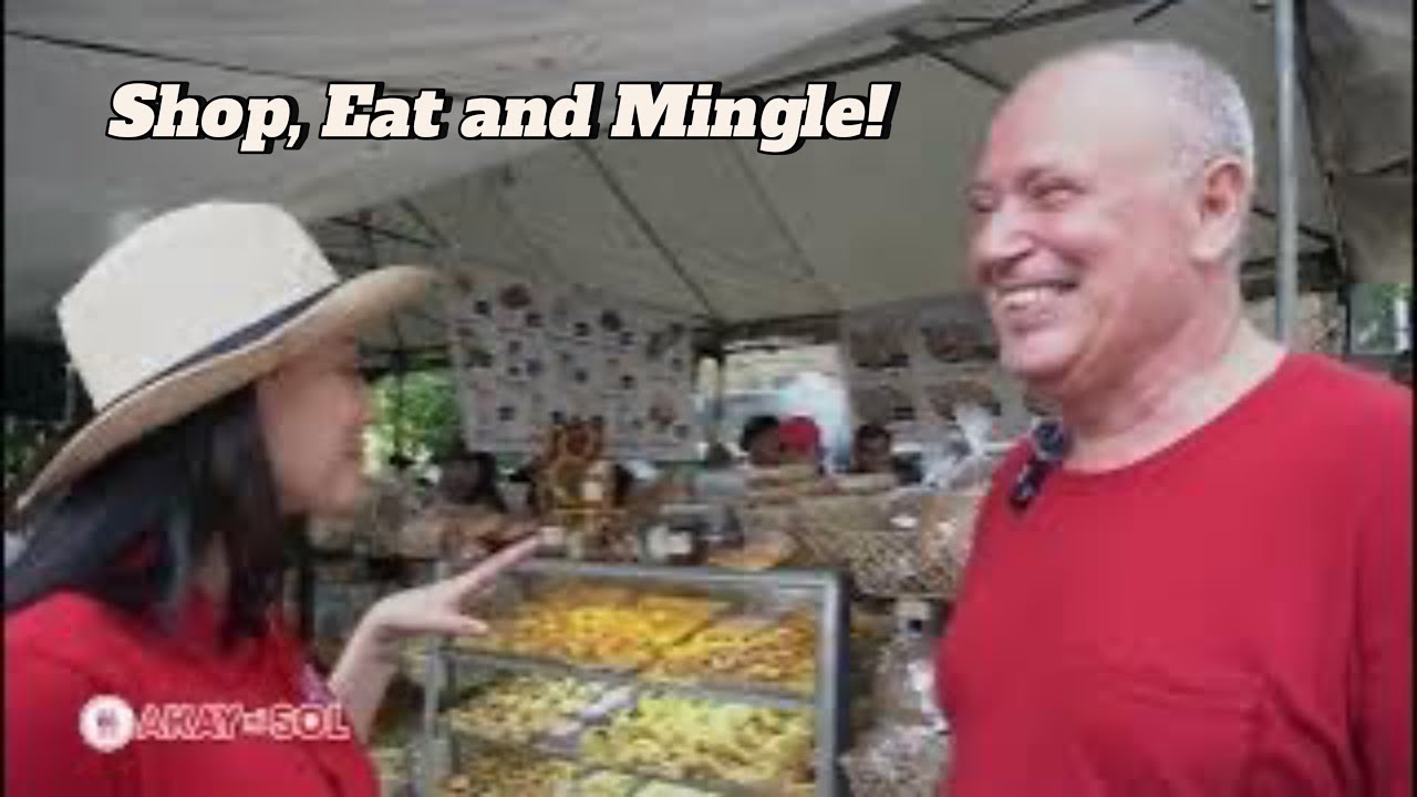 SHOP, EAT AND MINGLE IN LEGAZPI SUNDAY MARKET - YouTube