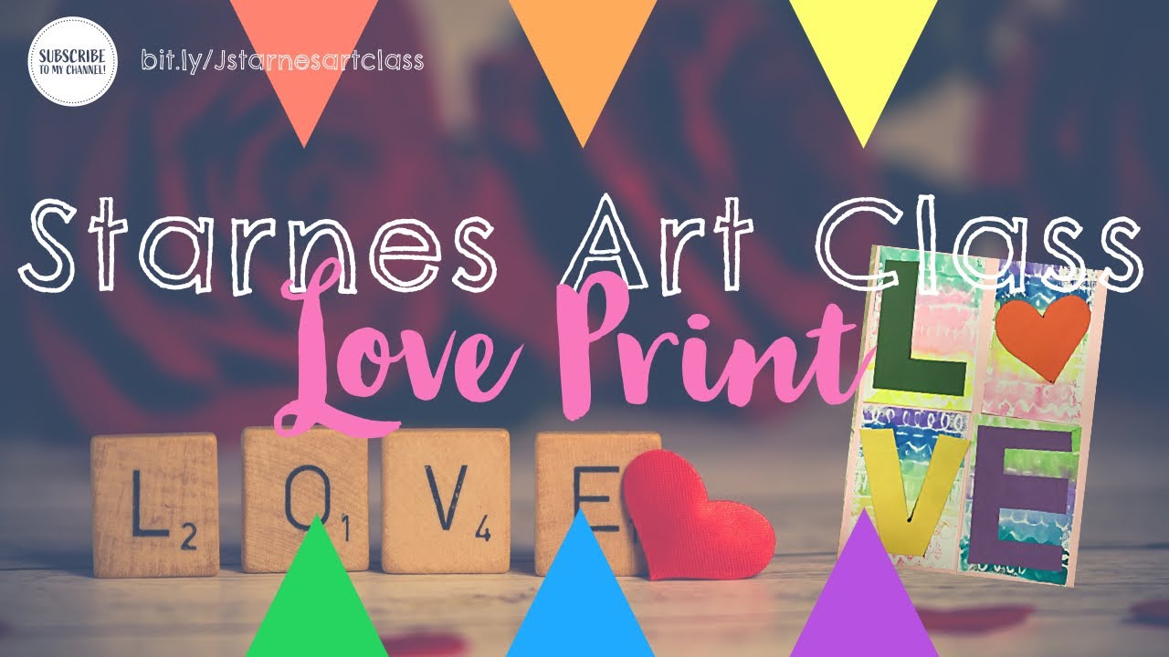 LOVE Printing Project - YouTube