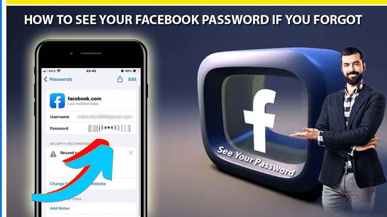 How to see if you forgot facebook password | See Your Facebook Password ...