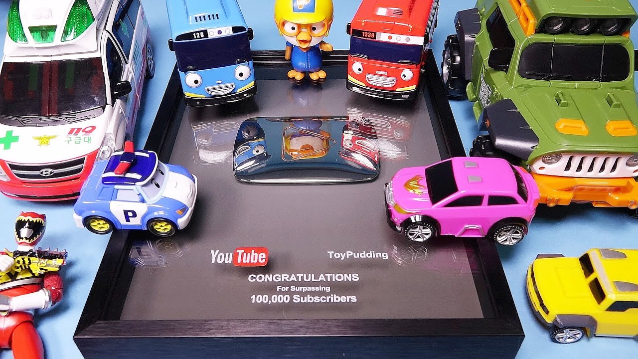 토이푸딩 유튜브 실버버튼 ToyPudding Youtube Silver Play Button - YouTube