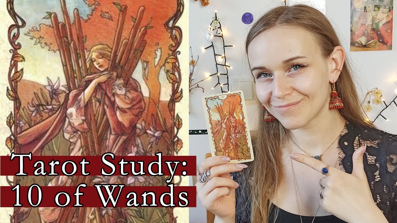 Deep Tarot Talk: 10 of Wands - Alienation & Intensity 🔥Studying Tarot ...